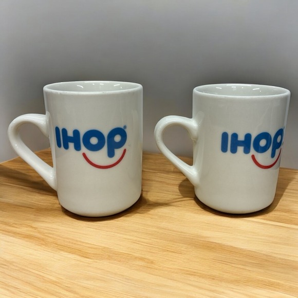 Tuxton | Dining | Vintage Ihop Smiling Logo Coffee Mug Tea Cup Ceramic ...